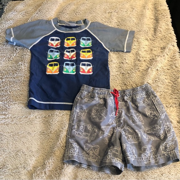 Hanna Andersson | Swim | Hanna Andersson Vw Van Boys Swim Set | Poshmark
